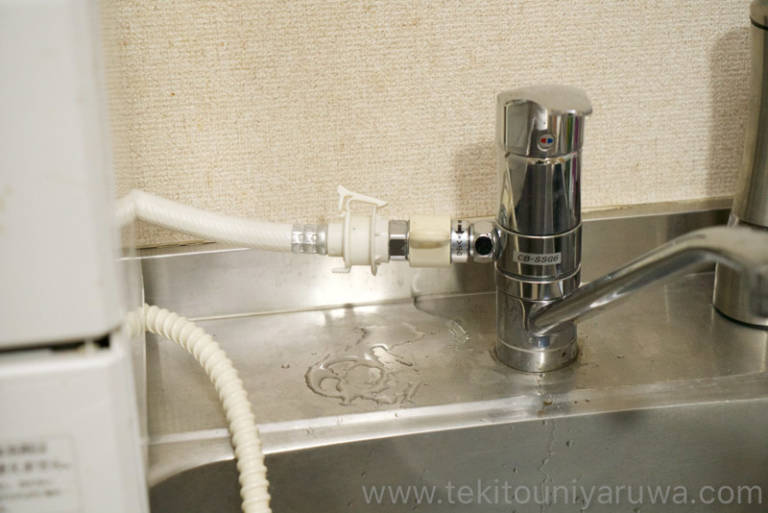 TOTOの蛇口TKJ31UF3R に分岐水栓CB-SSG6をつけて食洗機を使う | 適当にやるわ
